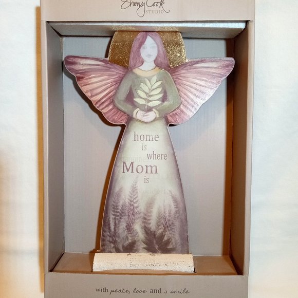 Sherry Cook | Accents | Nib Sherry Cook Mom Selfstanding Angel | Poshmark